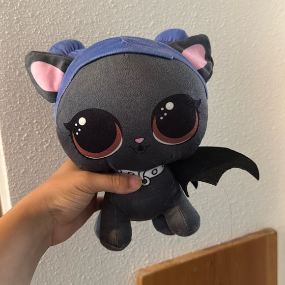 The Toy Factory | Toys | Lol Surprise 6 Bat Cat Plush Goth Black Kitty ...